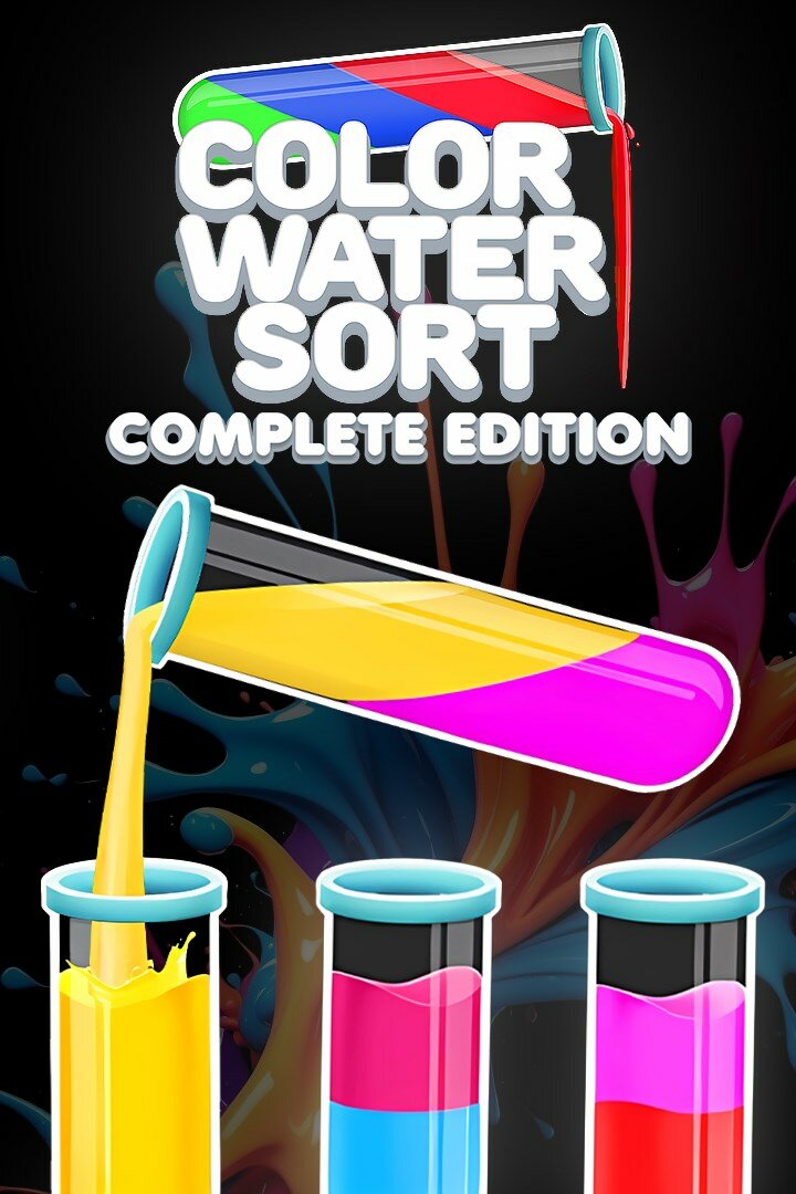 Игра Color Water Sort: Complete Edition — Xbox Series X|S, Xbox One, PC — Цифровая версия