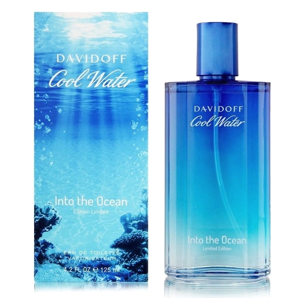 Мужской eau de toilette 125 мл - Davidoff Cool Water Man Into The Ocean / Кул Вотер