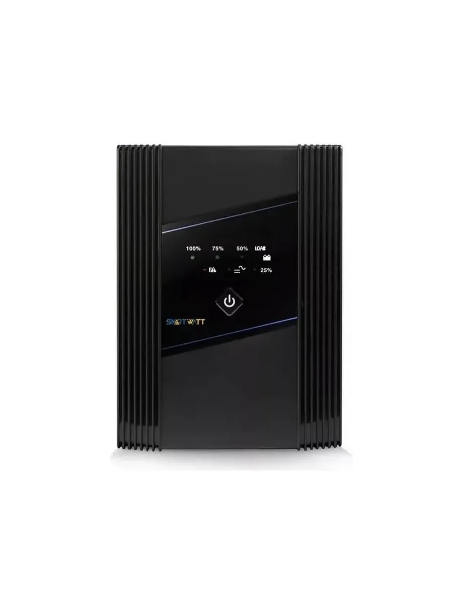 ИБП Delta SMARTWATT UPS UNI 650, линейно-интерактивный, 650/360 ВА/Вт, напольный, LED индикация, Shuko CEE7/4, черный