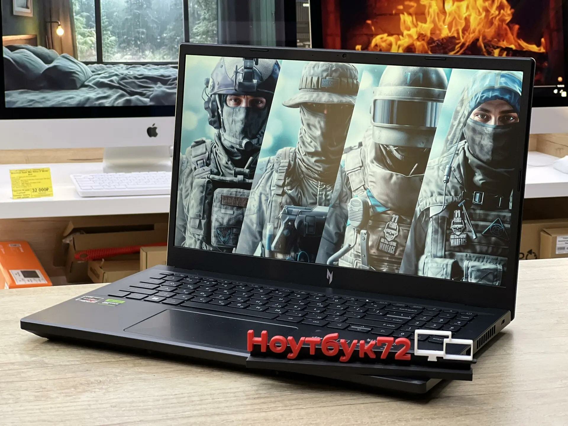Свежий игровой ноутбук Acer Nitro на RTX и Ryzen 5