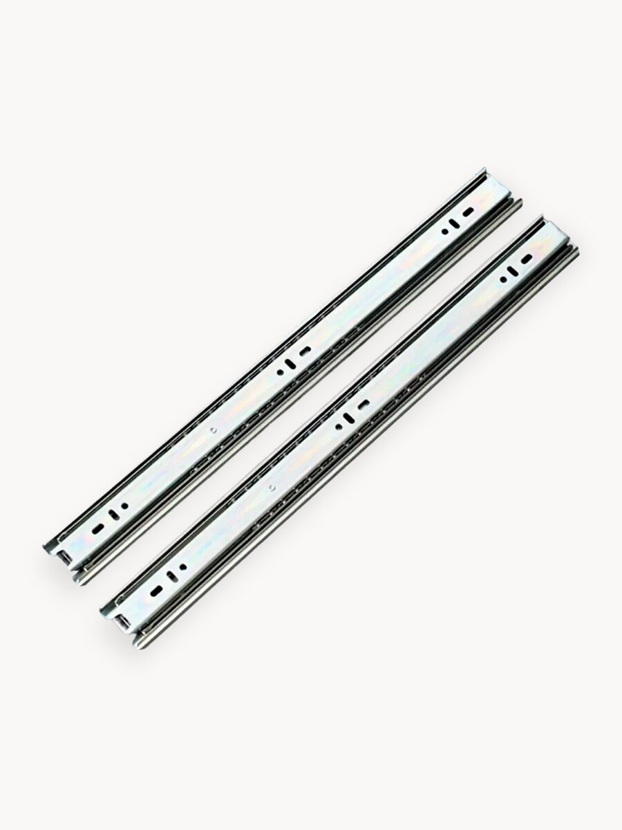 Направляющие для ящиков шариковые, полного выдвижения, 250 мм, 3 комплекта