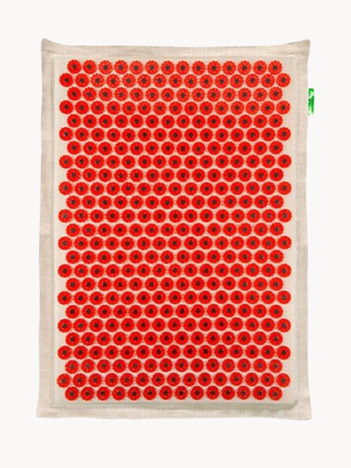 Массажер медиц."Тибетский аппликатор магнитный" на мягк. подложке красный 41х60 (МА15)