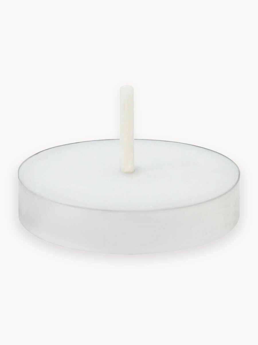 Свечи чайные Standard, подарочный набор 100 штук, до 3,5 часов горения, в гильзе, вес 9 г, Laima, 609198