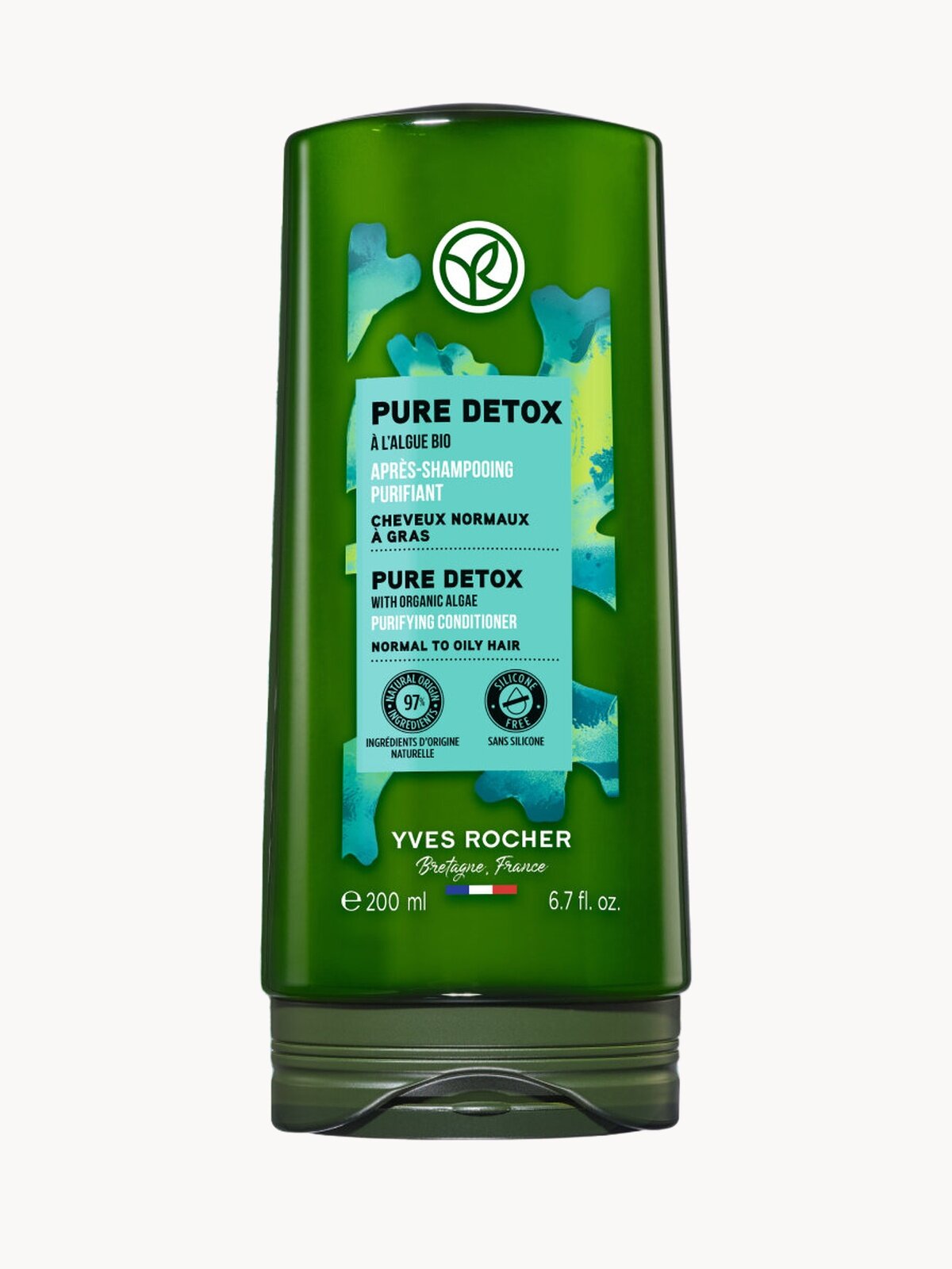 Yves Rocher Кондиционер Чистый детокс для нормальных и жирных волос