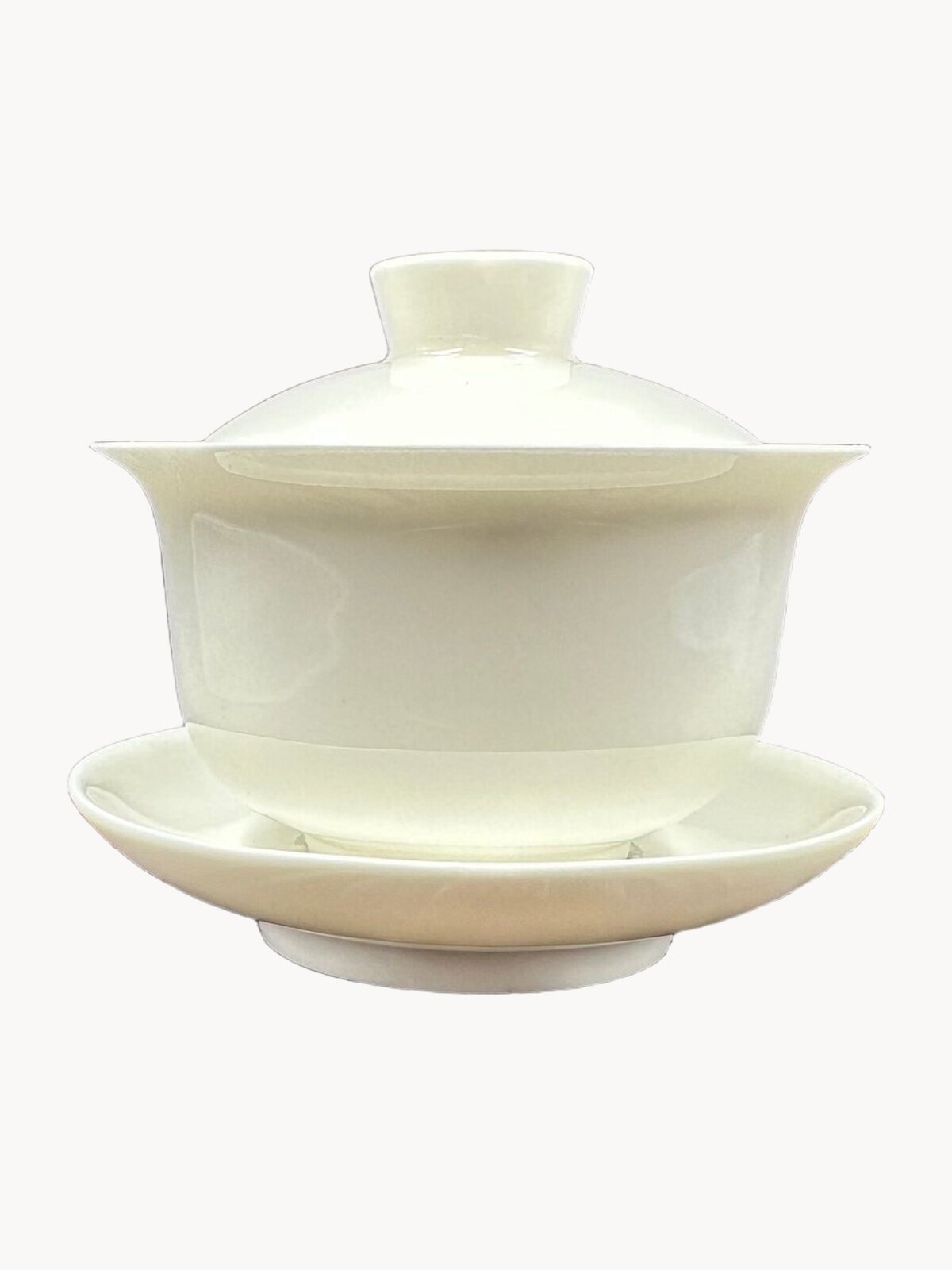 Гайвань белая, фарфор, 150мл. Для китайской чайной церемонии.