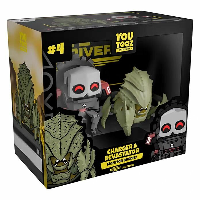 Youtooz Коллекционная фигурка " Helldiver2", Charger&Devastator,6.6cm