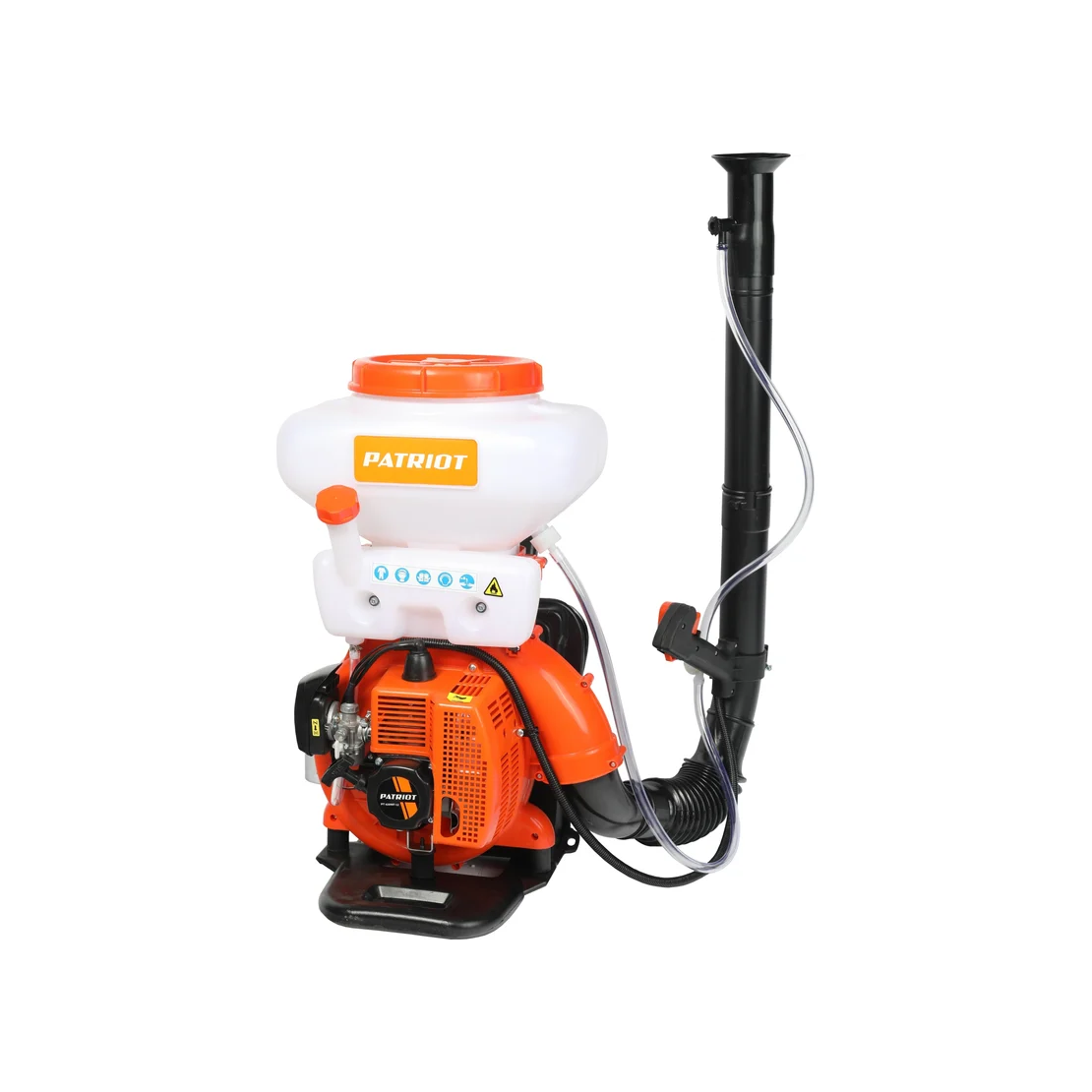 Опрыскиватель бензиновый Patriot PT 420WF-12, 2-тактный, 14 л, 3 л/мин, распыление 12 м, оранжевый