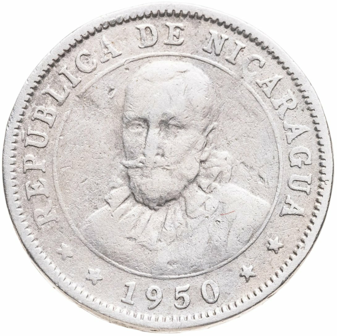 Никарагуа 10 сентаво (centavos) 1950