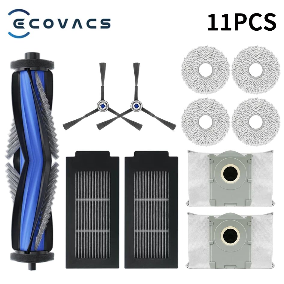 Комплект запчастей Ecovacs T50 PRO OMNI, коричневый