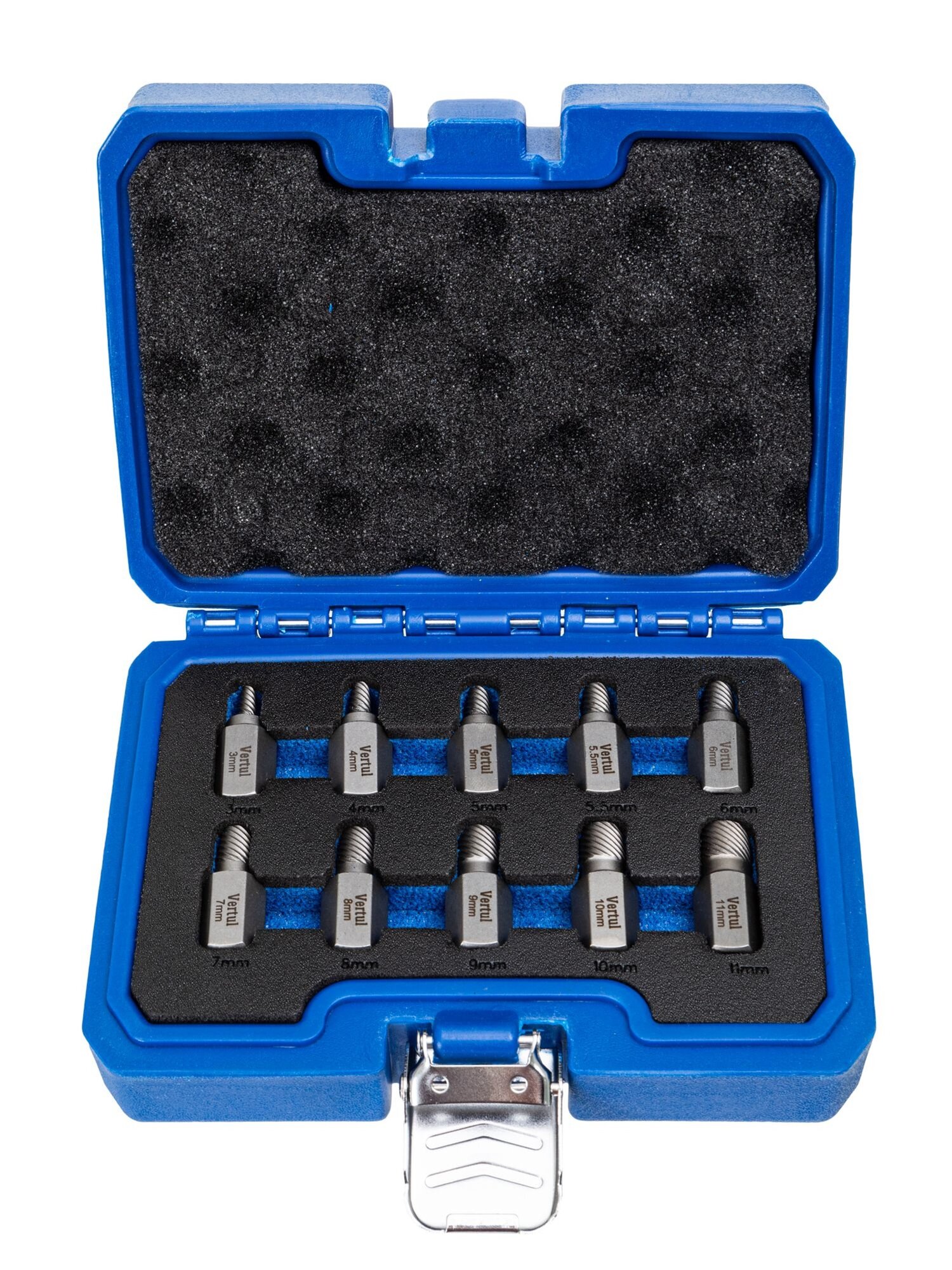 Набор экстракторов для извлечения сломанных болтов 10 пр. VR50385