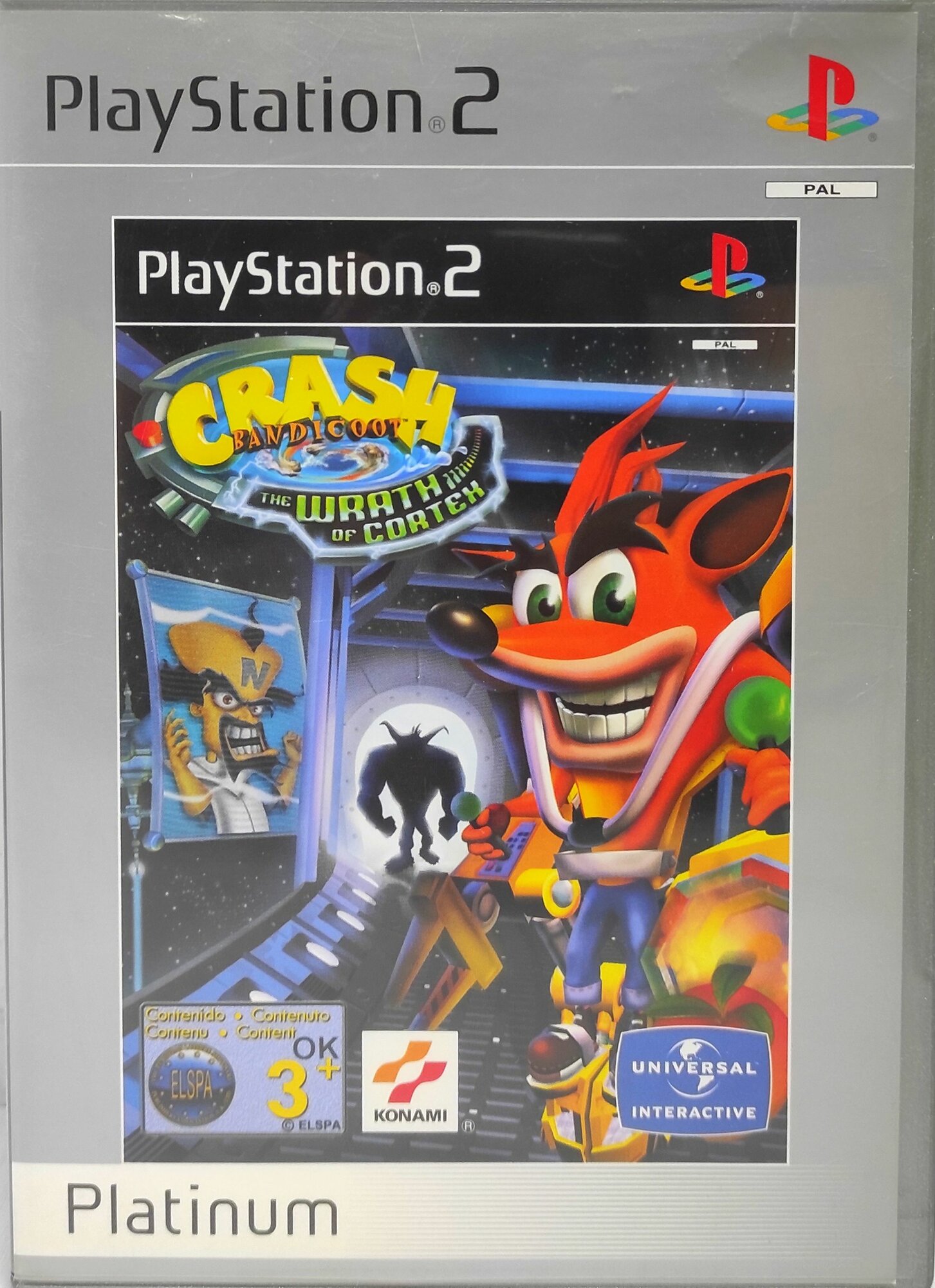 Crash Bandicoot The Wrath of Cortex Английский язык SLES 50386 Видеоигра на диске PS2. Товар уцененный