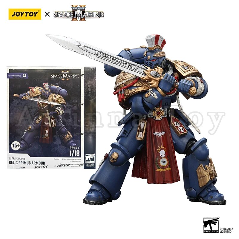 JOYTOY 1/18 Фигурка Spacemarine Ultramarines Relic Primus Armor