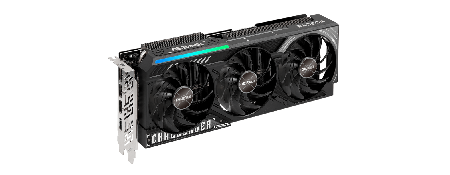 Видеокарта ASRock AMD Radeon RX 9070 XT Challenger 16GB RX9070XT CL 16G