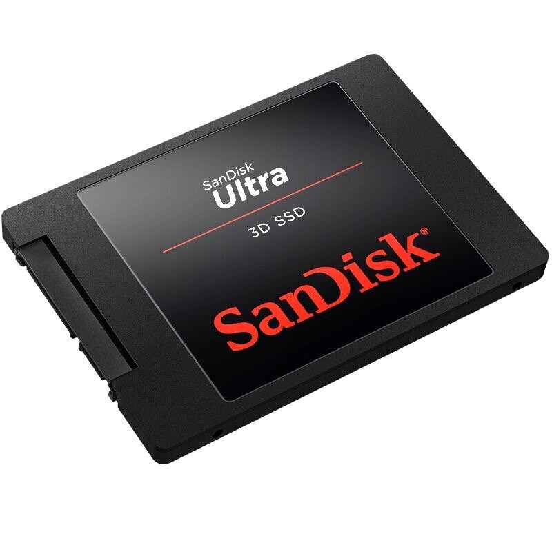 Твердотельный накопитель SanDisk, 500ГБ, 3D-NAND, 2.5 дюймов, металл, USB 3.0