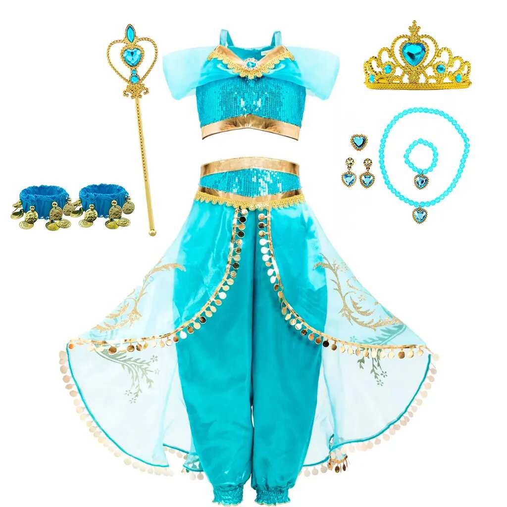 Костюм Жасмин для девочки, 5-6T (130), цвет JASMINE 04