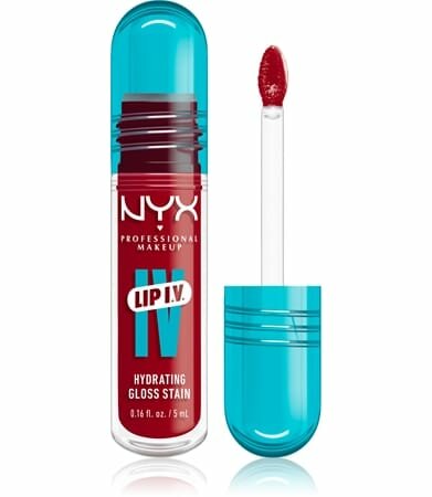 Блеск для губ nyx professional makeup lip iv, cherry drenched, 5 мл