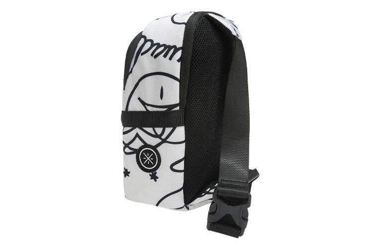 Сумка слинг LI-NING LiNing Regular White, фактура гладкая, белый — фото 1