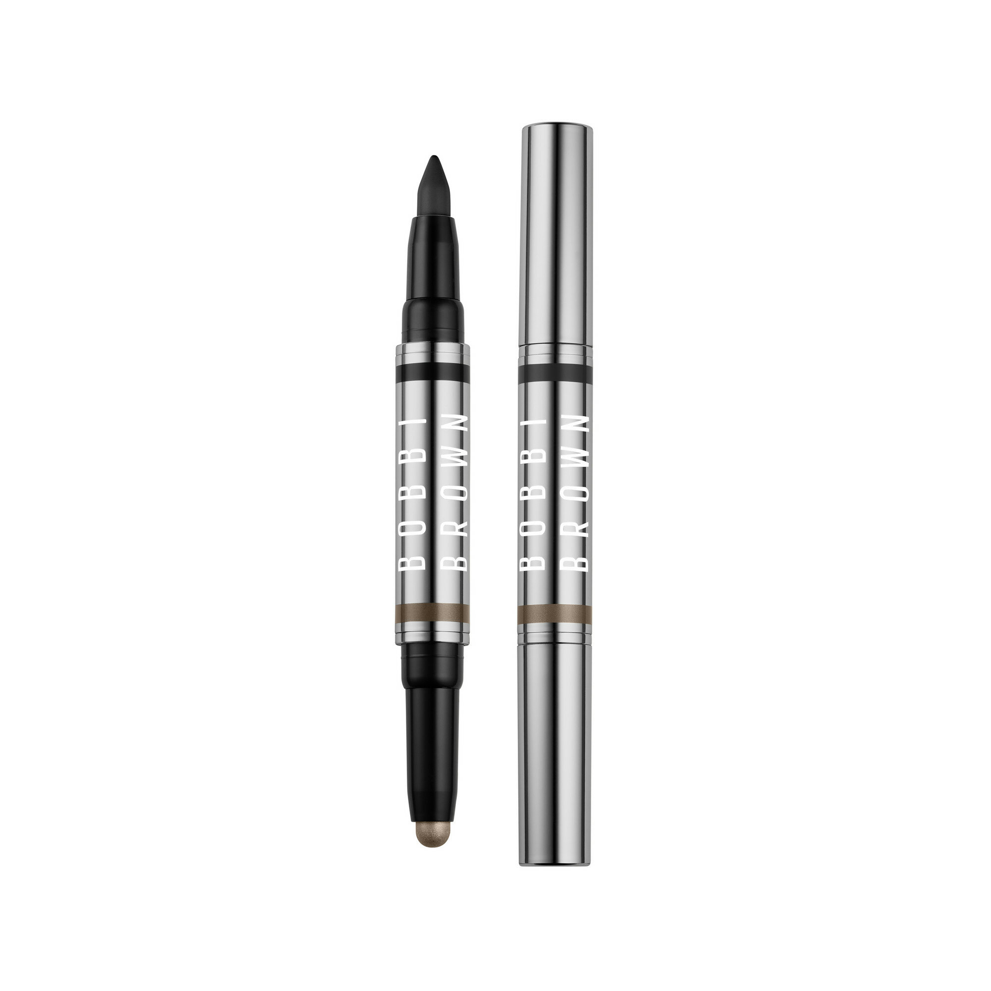 BOBBI BROWN Long-Wear Cream Shadow & Kohl Liner Двусторонний лайнер для глаз Pewter & Black Velvet