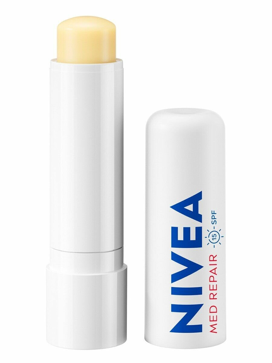 Nivea Бальзам для губ Интенсивная защита, Spf 15, 4,8 г