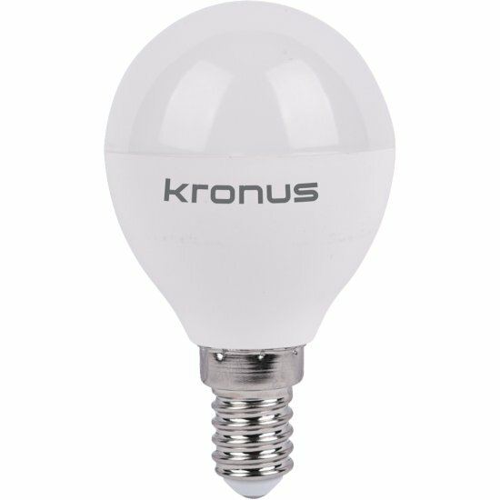 Светодиодная лампа Kronus G45 шар 12 Вт 220V 3000K E14 тёплый свет