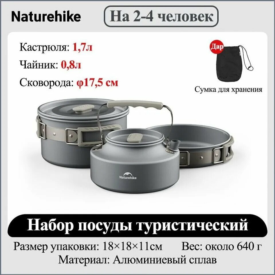 Набор походной посуды