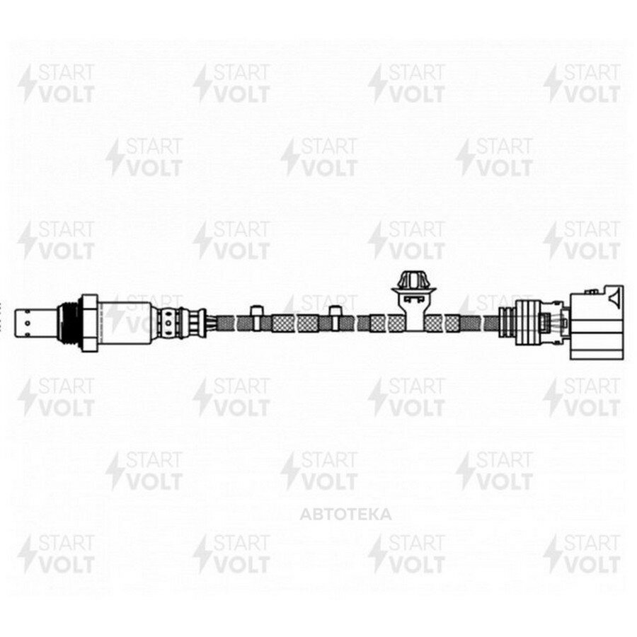 Лямбда-зонд TOYOTA HIGHLANDER (13-)/LEXUS RX (08-) 3.5I после кат. 680 мм STARTVOLT VSOS1933