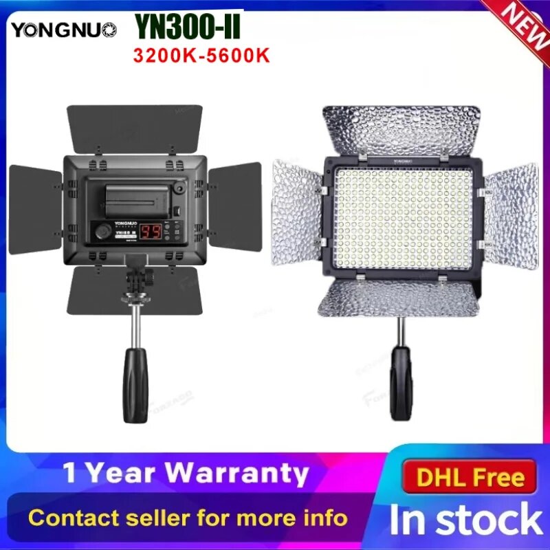 YONGNUO LED YN300-II двухцветный накамерный видеосвет