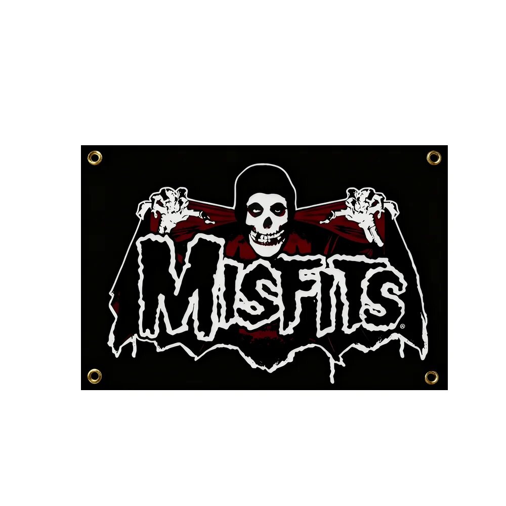 Misfits Флаг из полиэстера 2x3ft 3x5ft 90 х 150 см