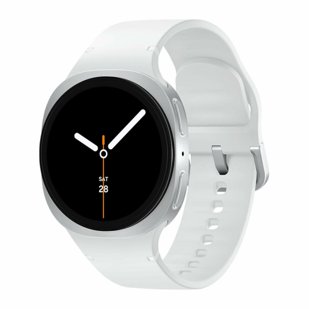 Умные часы Samsung Galaxy Watch 8 LTE, 44mm, Silver (Серебристый/Белый)