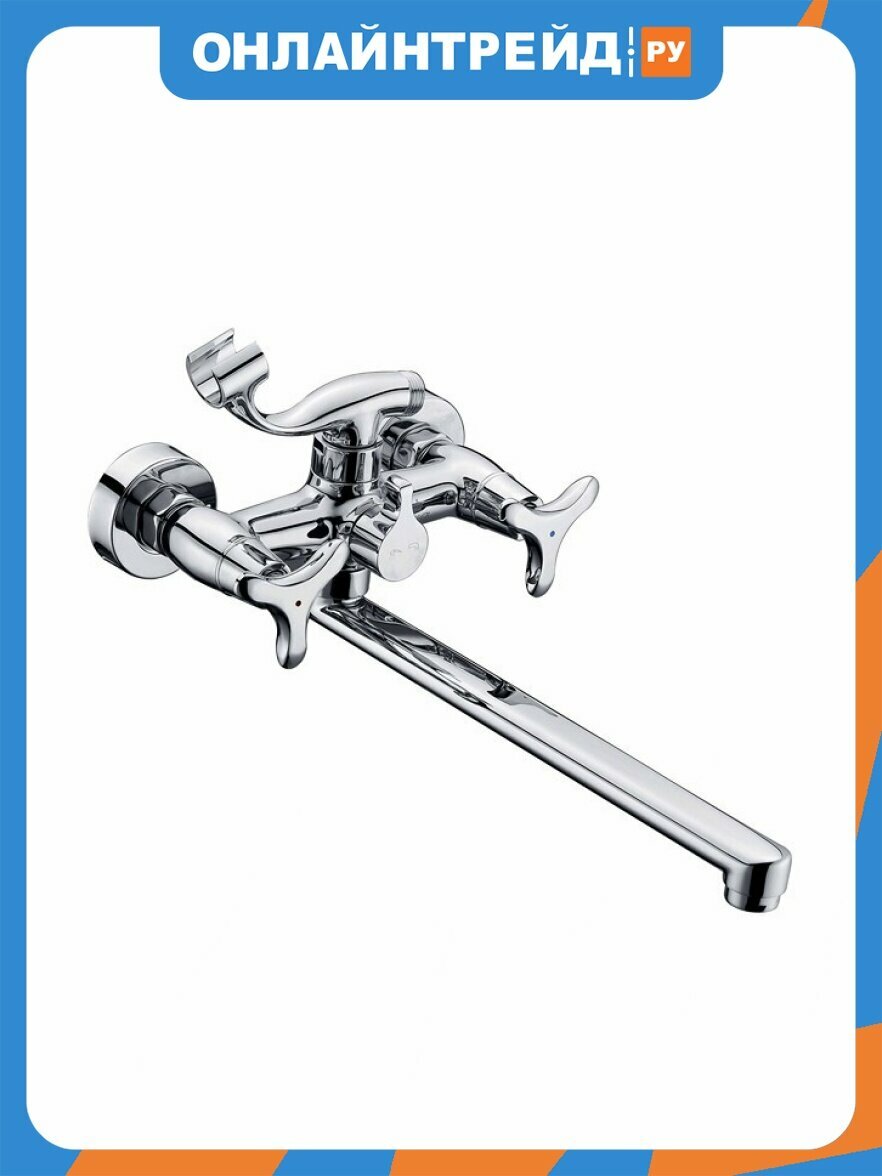 Смеситель для ванны Kaiser® Kaiser Trio 57055, хром
