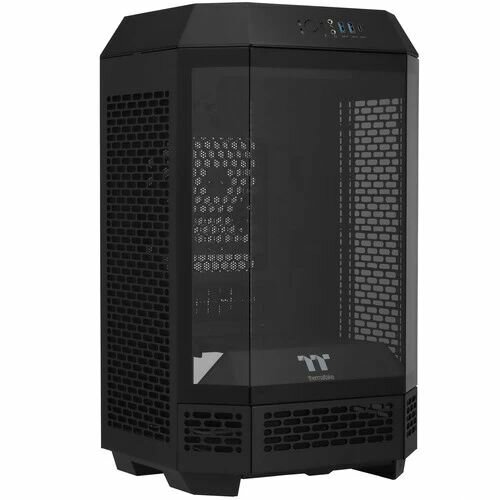 Компьютерный корпус Thermaltake The Tower 250 (CA-1Z9-00S1WN-00) черный - Mini Tower, Mini-ITX, USB 3.2 Gen 1 Type-A, USB 3.2 Gen 2 Type-C