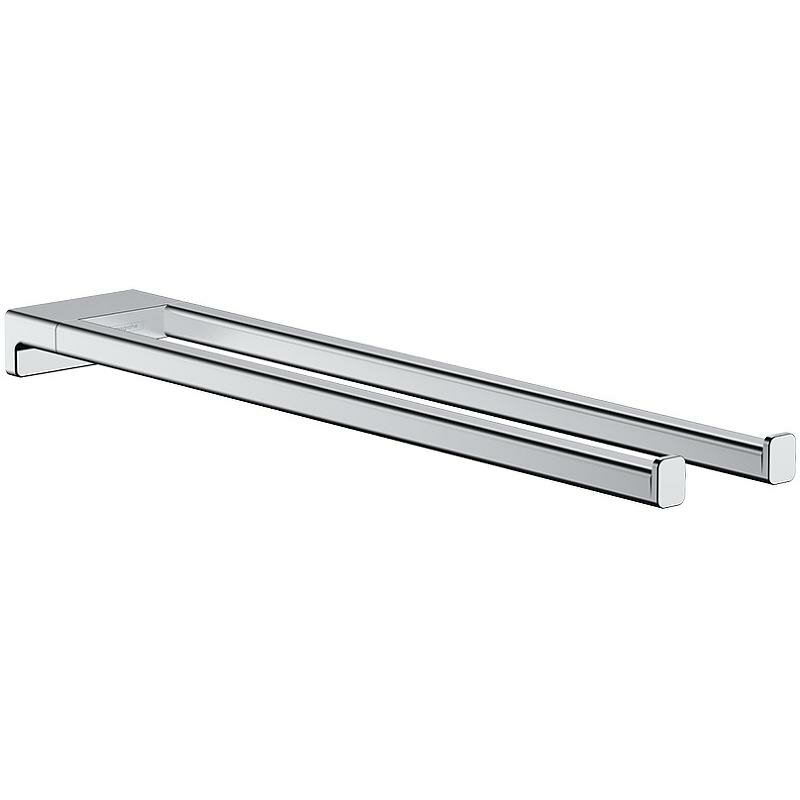 Полотенцедержатель Hansgrohe AddStoris 41770000 двойной Хром