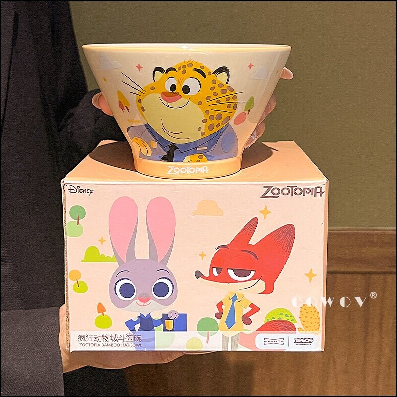 Эксклюзивная пиала Zootopia с изображением Офицера Леопарда, диаметром 12-15 см, для дома и детей