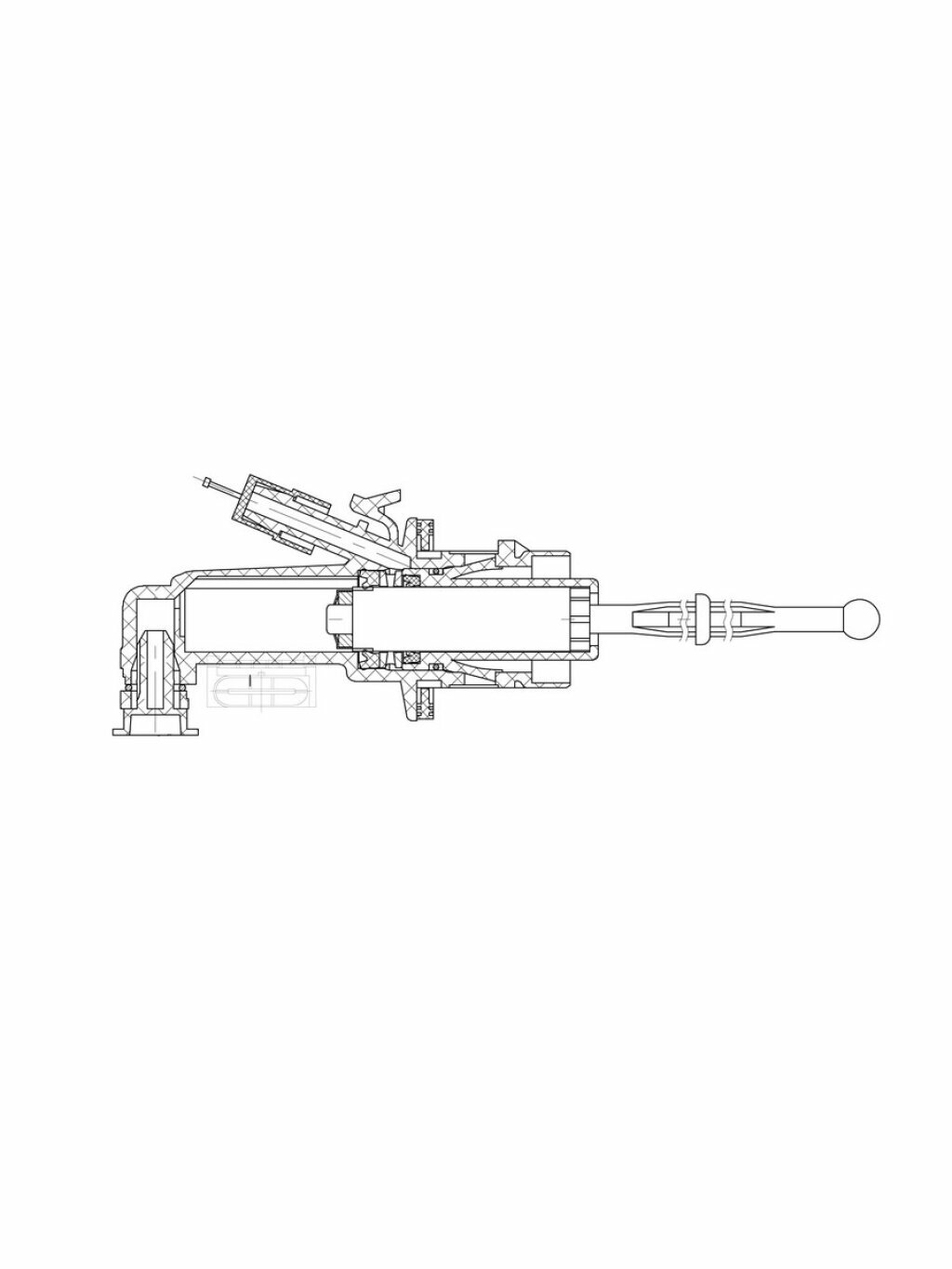 Цилиндр сцепления главный TRIALLI CF 830