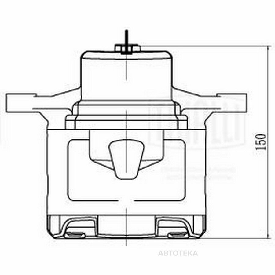 Суппорт тормозной HYUNDAI TUCSON III (15-)/IV (18-) перед. прав. D=60мм TRIALLI CF201202