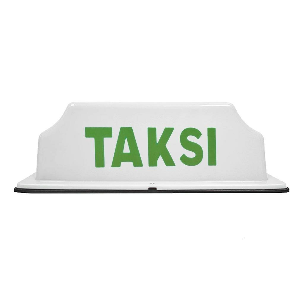 Световой знак такси для крыши автомобиля, Белый