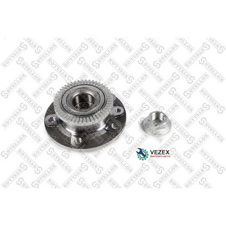 STELLOX 4329187SX ступица! в сборе с подш, передняя\ Opel Omega 1.8-3.0 86-03
