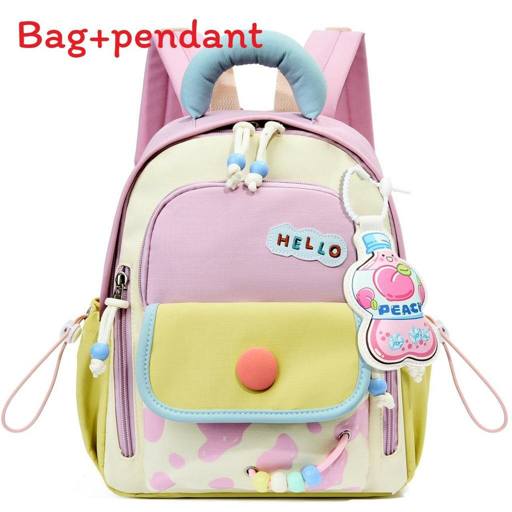 Youth small backpack with polyester lining and 20l capacity for outdoor adventures dark pink