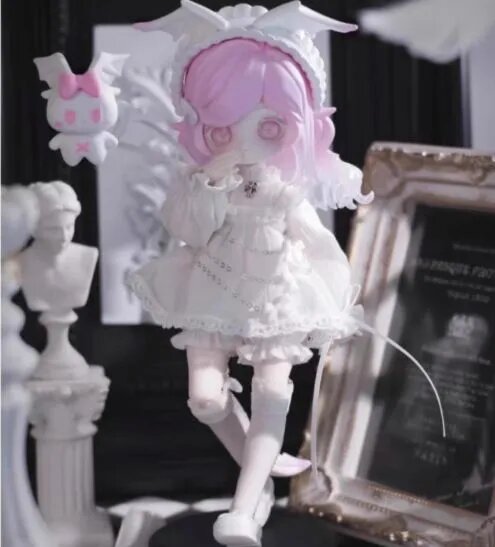 Коллекционная BJD кукла из серии История Эльфа Лулу. Масштаб 1/12, шарнирная конструкция, высота 20 см. Идеальный подарок