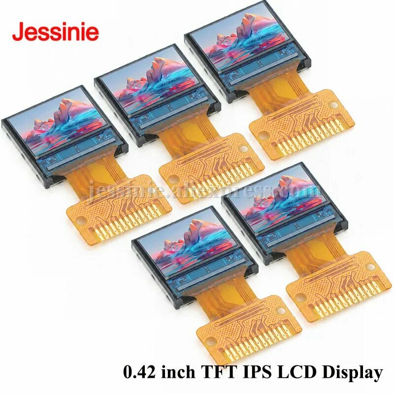 5шт. 0.42" TFT IPS LCD дисплей Jessinie