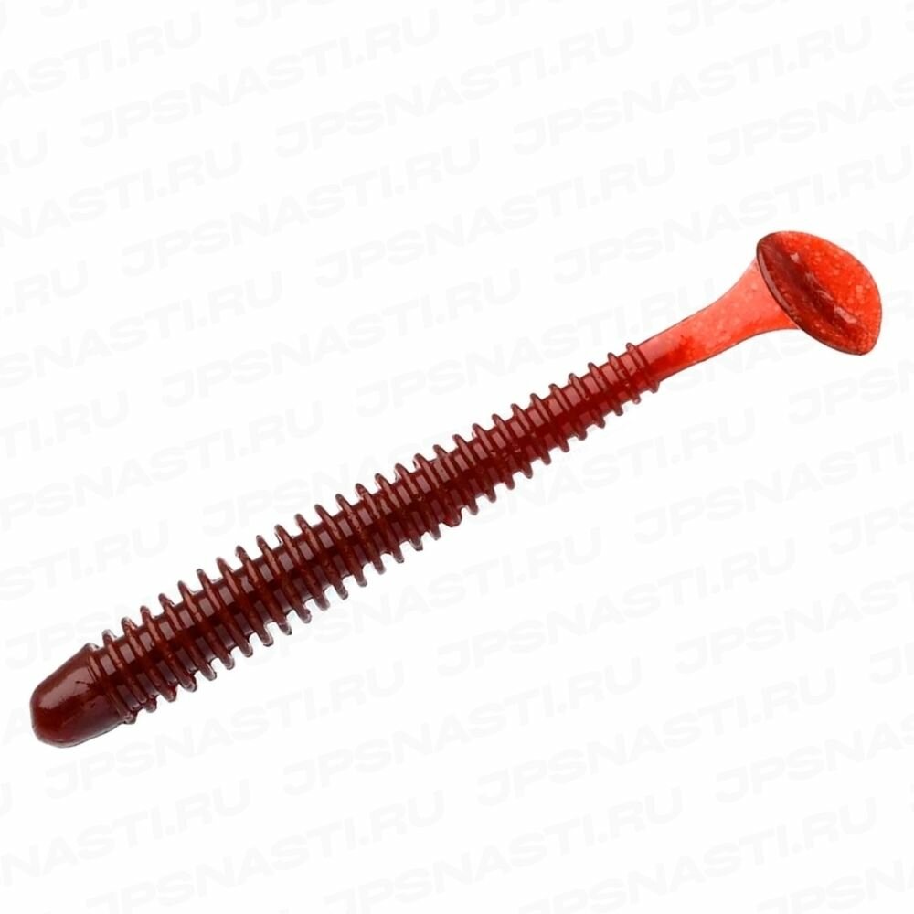 Силиконовые приманки для рыбалки Keitech Swing Impact, 4 inch, #006 Cola / Японские приманки Кейтеч