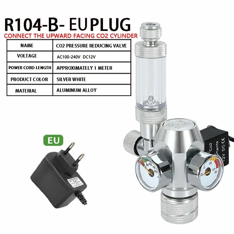 Регулятор CO2 для аквариума R104-B EU, 5-8UNF