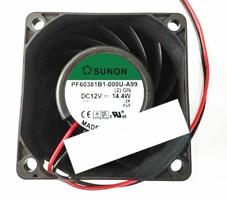 SUNON PF60381B1-000U-A99 12V 14.4W 6cm Корпус, источник питания, вентилятор охлаждения -