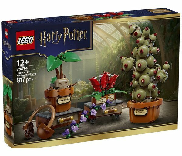Конструктор LEGO Harry Potter 76474 Растения из факультета травологии Хогвартса (Lego 76474)