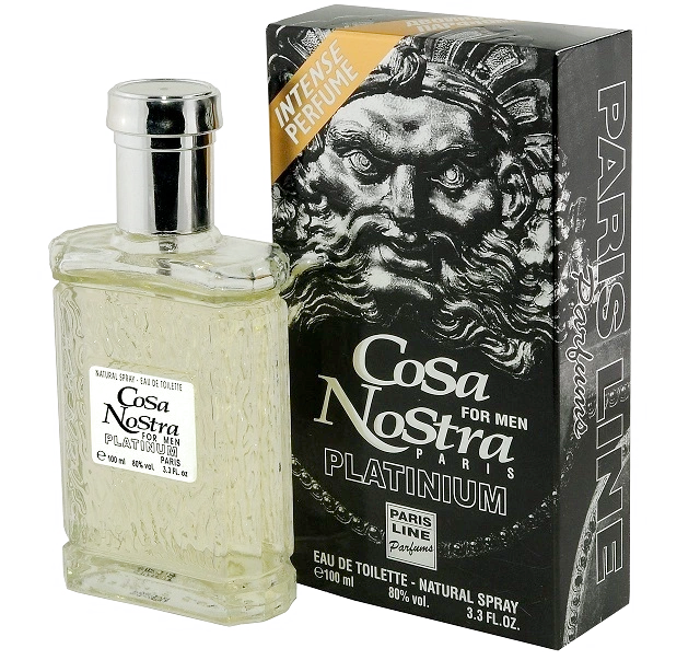 Аромат для мужчин Paris Line Parfums Cosa Nostra Platinum 100 мл / Платинум