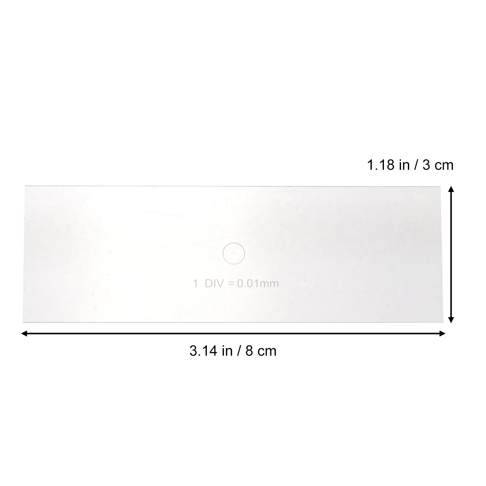 Практичный Микрометр Для Микроскопа Калибровочный Стандарт Multi 8.50X3.50X1.50Cm