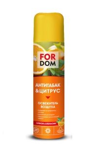 FORDOM Освежитель воздуха Антитабак и Цитрус, 300 мл.