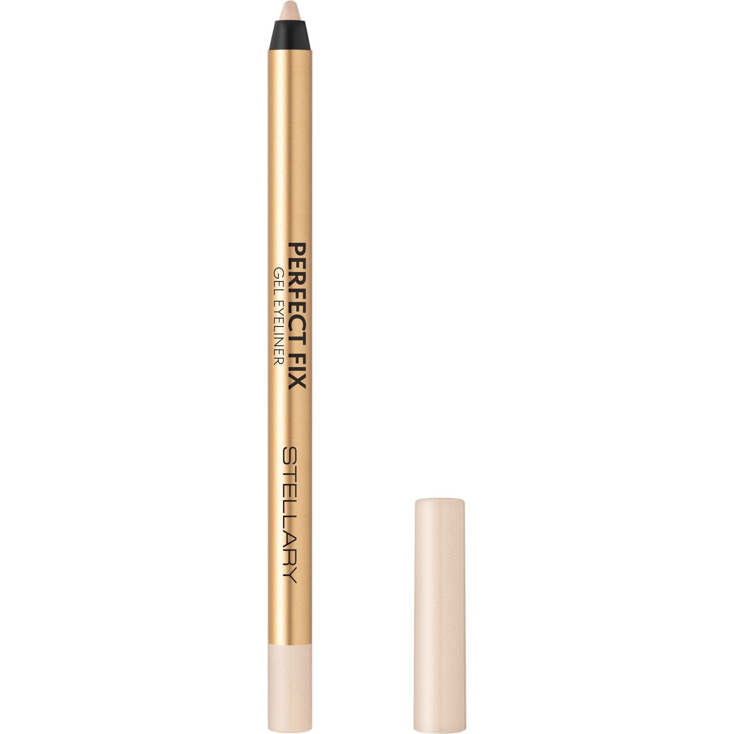 Stellary Гелевый карандаш для глаз Gel eyeliner Perfect Fix тон 01 СREAMY, 1,2г