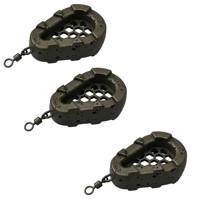 Грузила-капсулы для карпа из свинца 3PCS 128g