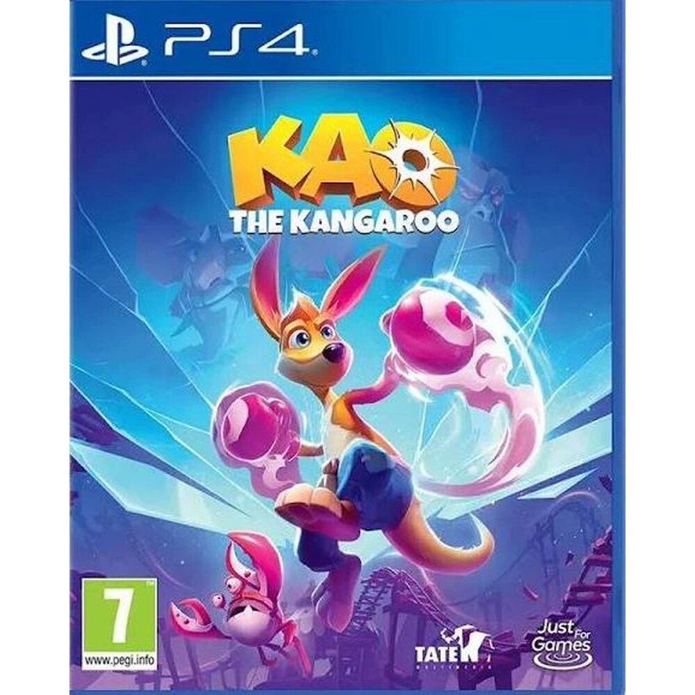 Игра Kao the Kangaroo (PS4, русские субтитры) Just for Games Blu-ray диск 7+